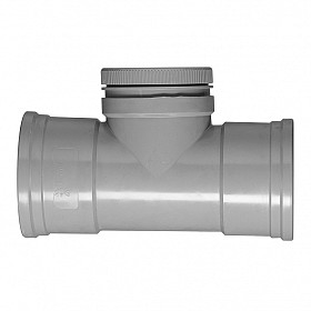 110 mm ontstoppingsstuk + schroef 2x manchet pvc | Breukers ...